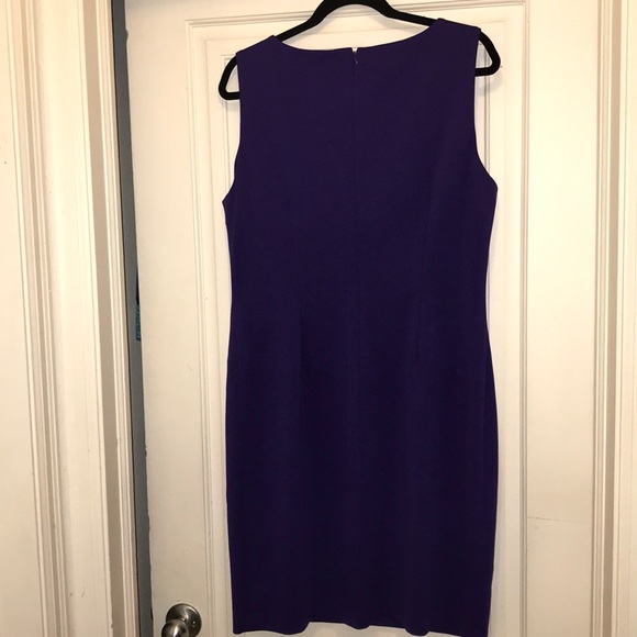 Ivanka Trump | Dresses | Ivanka Trump Royal Purple Flattering Dress ...